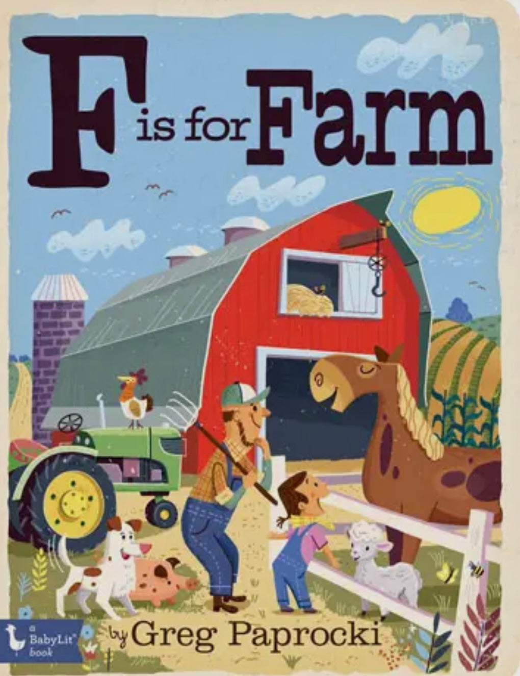 F is For Farm: Alphabet Board Book – The Ruffled Stork
